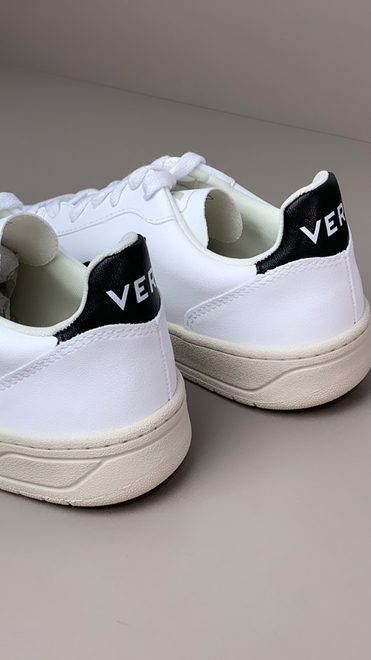 VERT V10 Branco e Preto Vegano - VERT V10 Branco e Preto Vegano